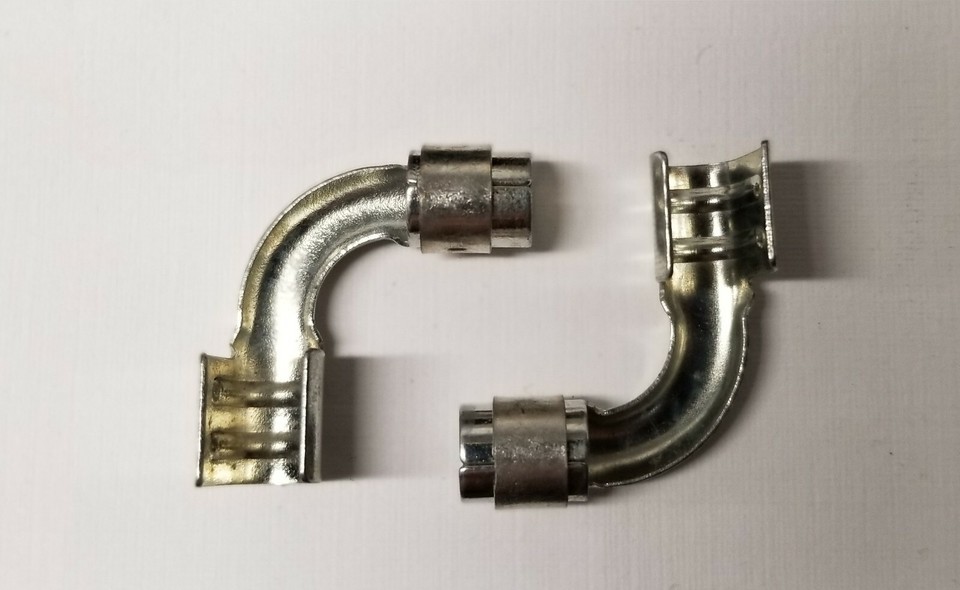 HEI 90 Degree Curved Style Distributor Boot & Terminal Spark Plug Wire ...