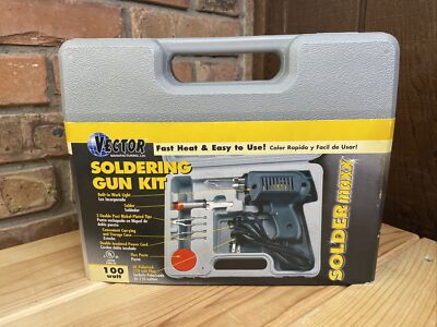 Vector Soldering Gun Kit Brand New 100 Watt | eBay
