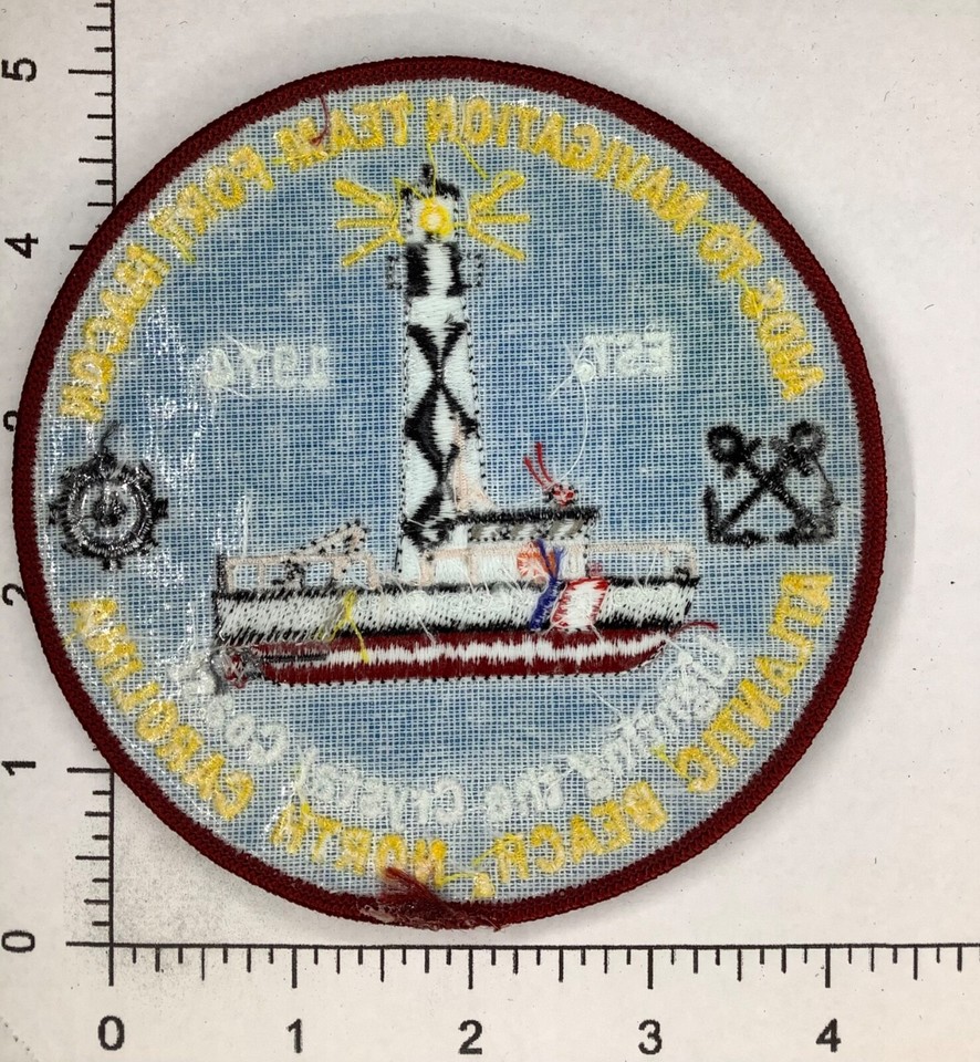 USCG AIDS TO NAVIGATION TEAM FORT MACON JACKET PATCH | eBay