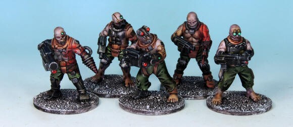 STARGRAVE AUTOMATONS - SGVP009 - Plastic Set - North Star/Osprey 28mm ...