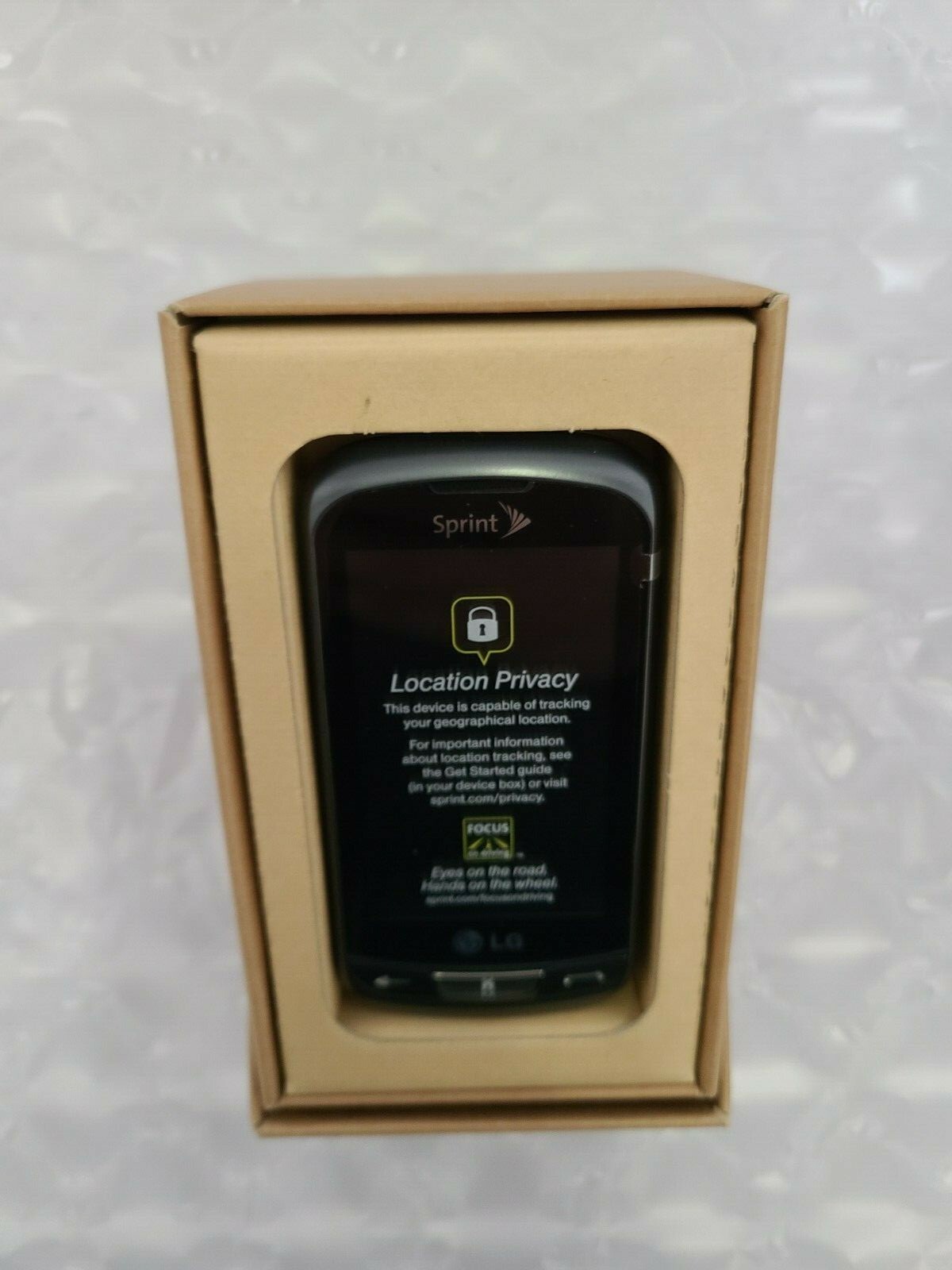 LG Rumor Touch - 52 MB - Titan Gray (Sprint) for sale online | eBay