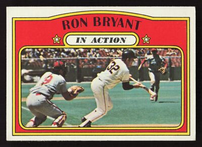 Ron Bryant 1972 Topps #186 San Francisco Giants EX {1231 | eBay