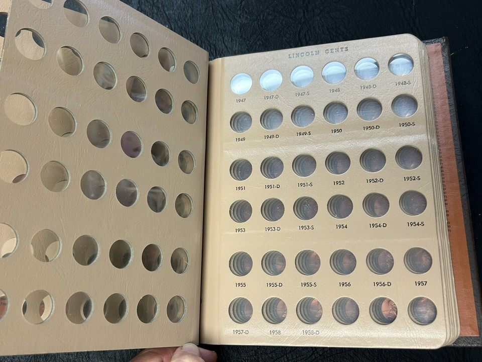 Dansco Coin Album 8100 Lincoln Cents From 1909 2016+ 85 coinsW/ Proofs ...
