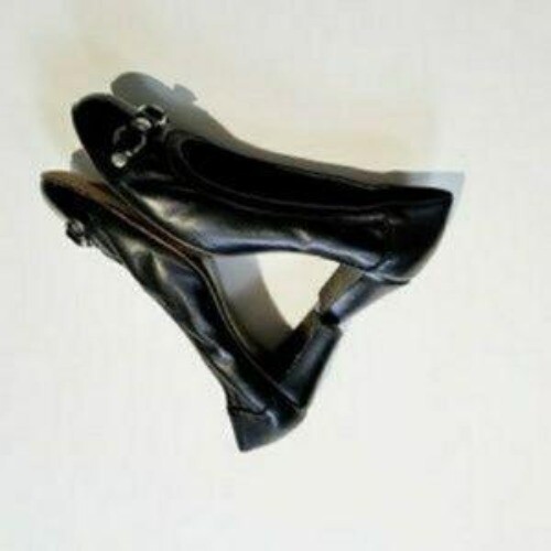 AGL Leather Heels Cap Toe Pump | eBay