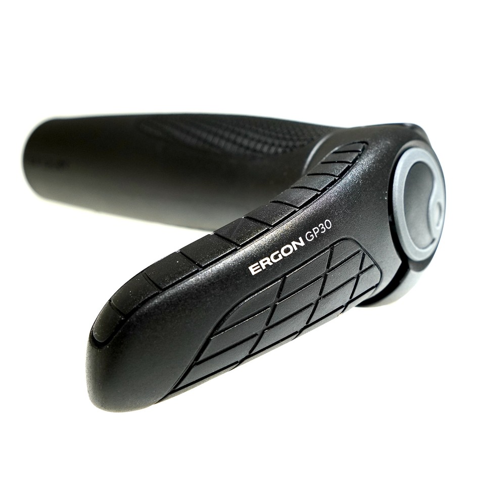 Ergon GP3(GP30) Bike Handlebar Grips Bike 3-Finger Bar Ends Small or ...