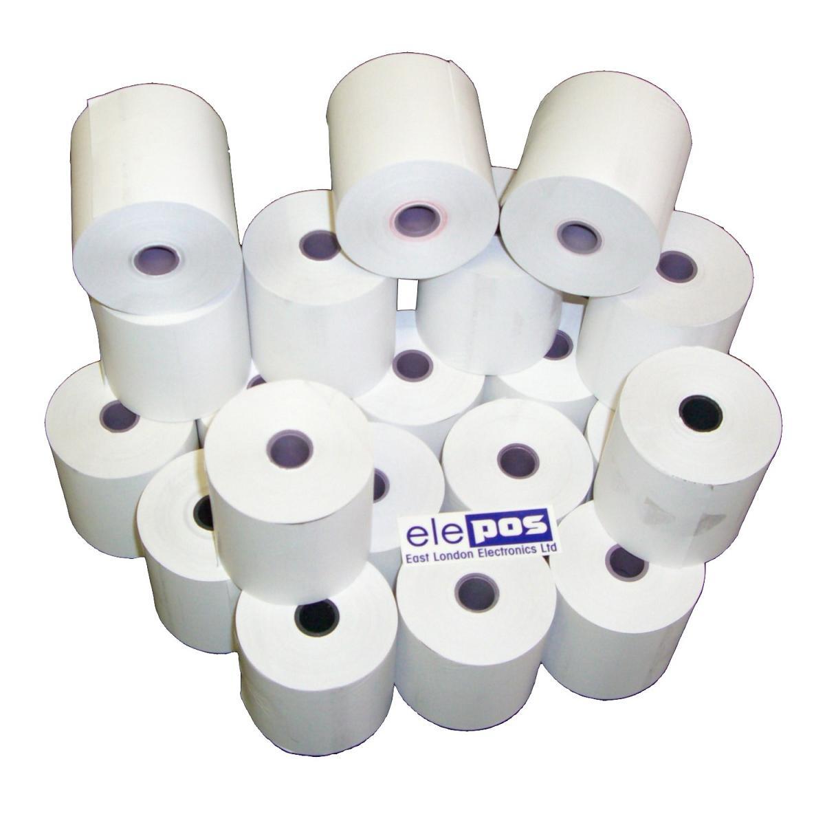 57x57 Thermal Till Rolls, 57 x 57 Rolls, 57mm x 57mm Thermal Rolls- 100 ...