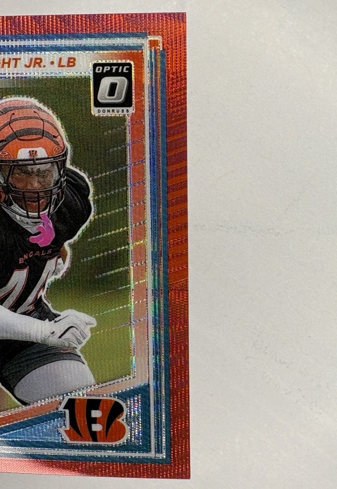 2025 Demetrius Knight Jr Panini Donruss Optic Preview Red Wave Rated ...