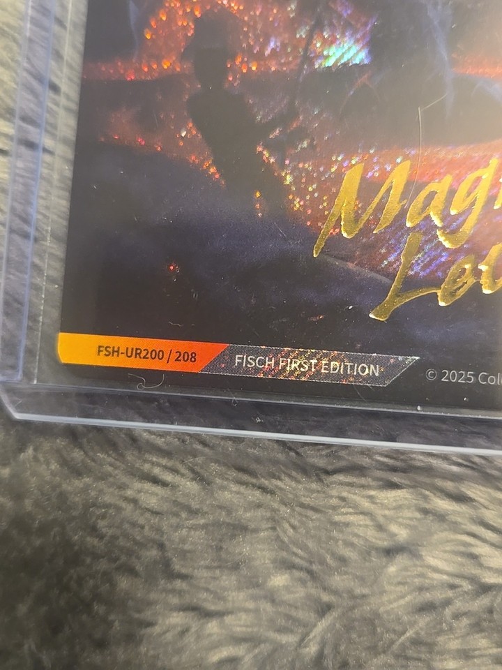 Roblox Fisch Magma Leviathan Ser 1 1st Ed Ultra Rare Trading Card 1st ...