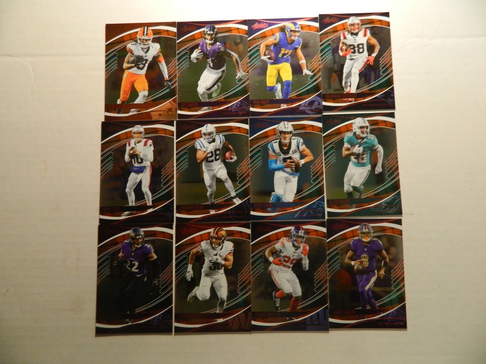 2025 Panini Absolute Holiday NFL Cards STARS & ROOKIES U Pick Finish ...