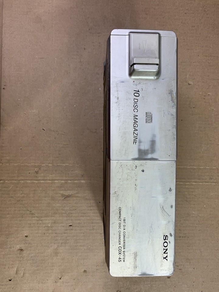 JDM Used Sony 10 Disc CD Changer System Model CDX-45 with Compact Disc ...