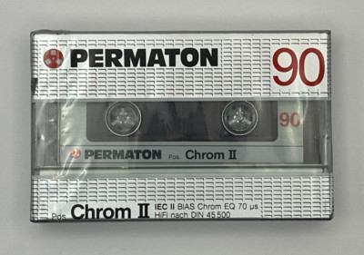 Neue Permaton Position Chrom II Kassette 90 Min. - Versiegelt und ...
