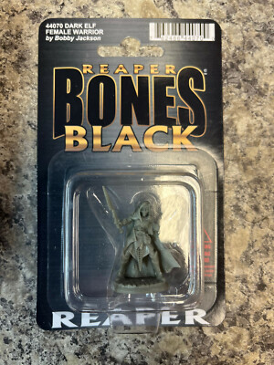 Drow Female Fighter 44070 Reaper Miniatures Dungeons and Dragons D &D ...