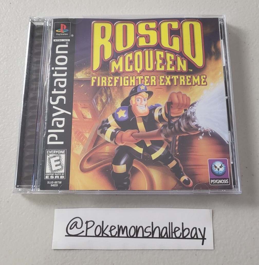 Rosco McQueen Firefighter Extreme Playstation - Prix - Photo - Présentation