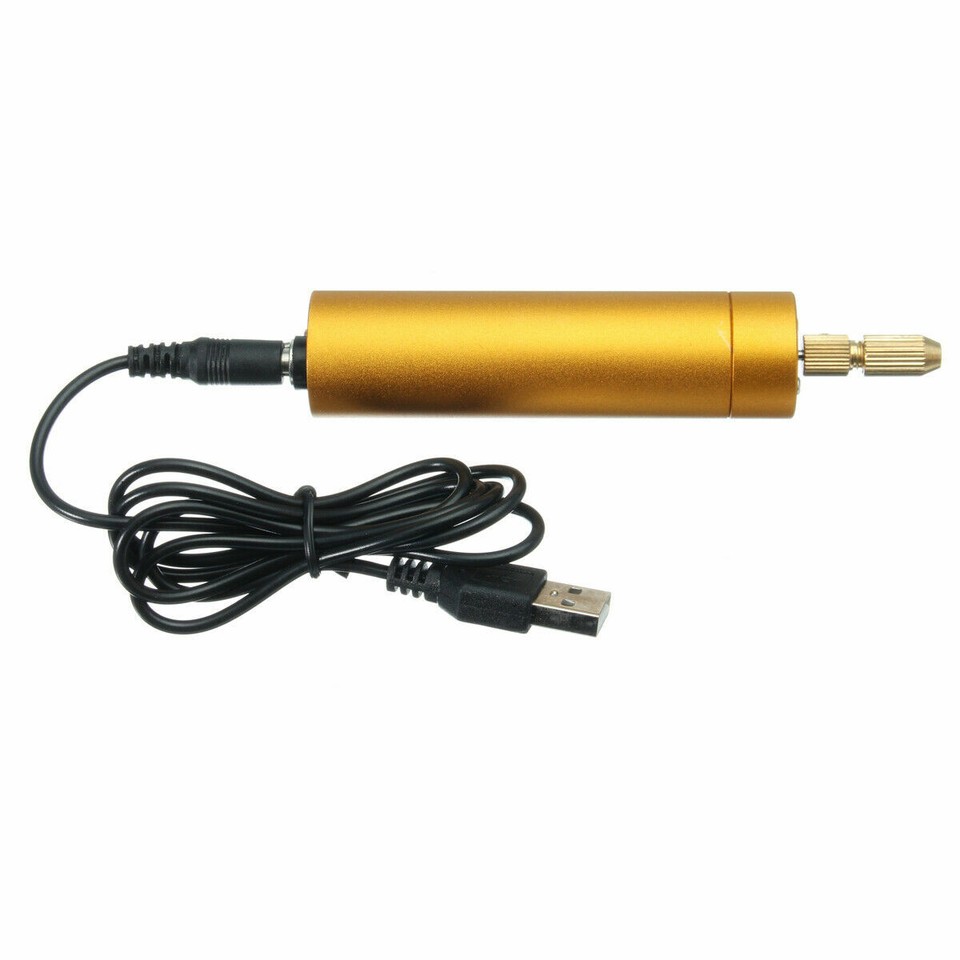 DIY Mini Micro Small Electric Aluminum Hand Drill DC 5V for Motor PCB ...