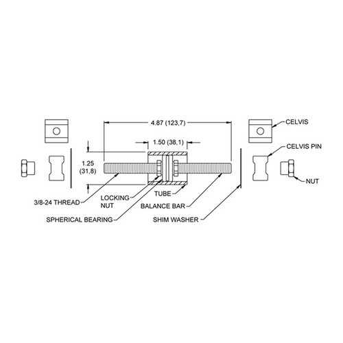 Wilwood Brake / Braking Balance Bar Assembly, Increased Bias Control, 3 ...