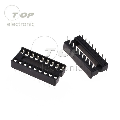 12PCS 18-Pin 18PIN DIL DIP IC Socket PCB Mount Contor NEW GOOD QUALITY | eBay