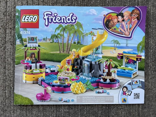 LEGO Friends: Andrea's Pool Party (41374) Instruction Manual Booklet ...