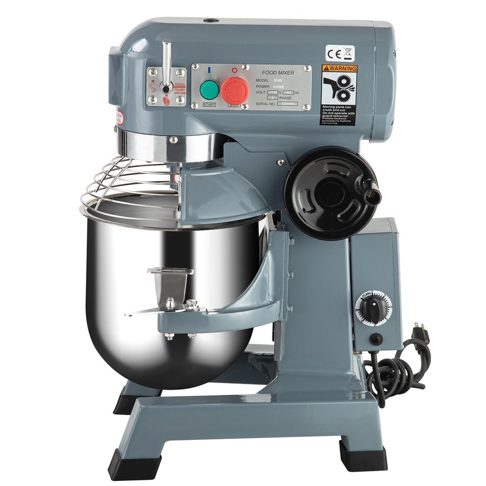 🍕🍊10Qt/15Qt Food Mixer Commercial Stand Mixer with Tainless Steel Bowl ...