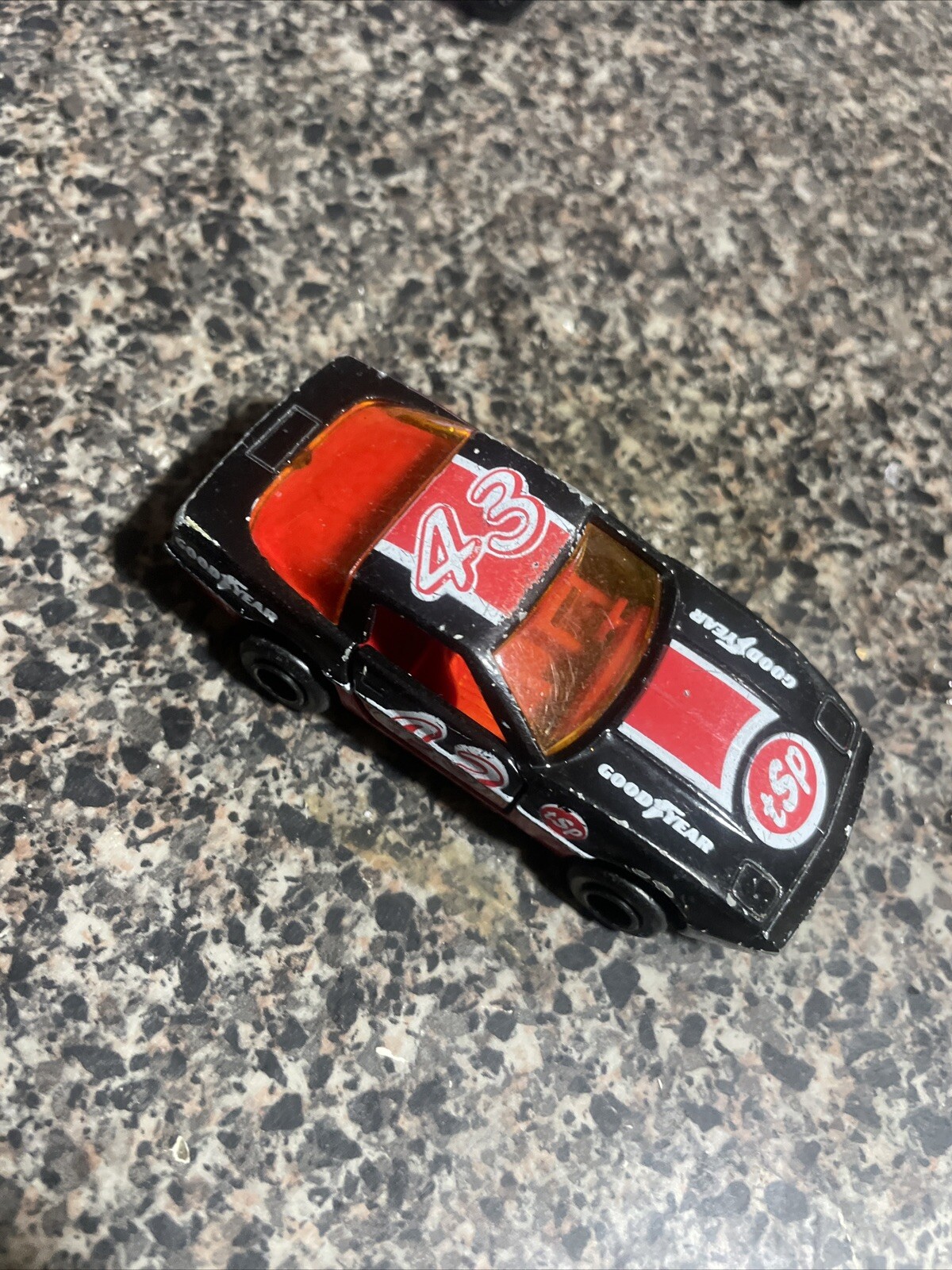 Nascar Richard Petty 1/64 Goodyear Black #43 TSP Car Vintage Rare ...