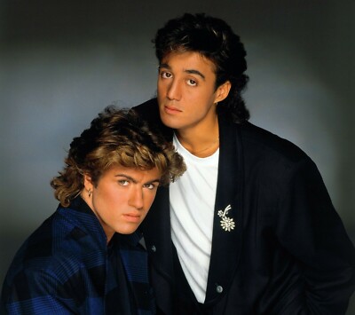 George Michael and Andrew Ridgely Wham! 11.7 x16.5 Photo Poster | eBay
