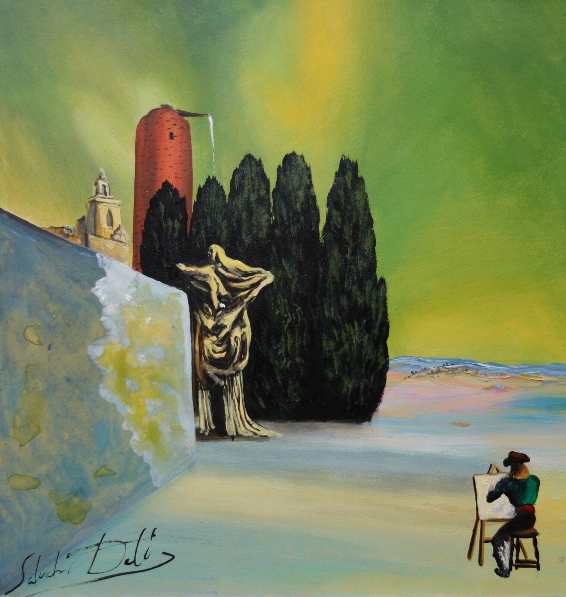 Realistic Landscape Paintings Salvador Dali