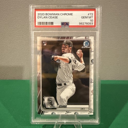 Dylan Cease PSA 10 Bowman Chrome Rookie Card | eBay
