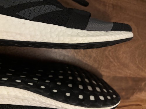 Adidas SenseBoost Go Shoes Womens Size 10.5 Black Gray Boost Running ...