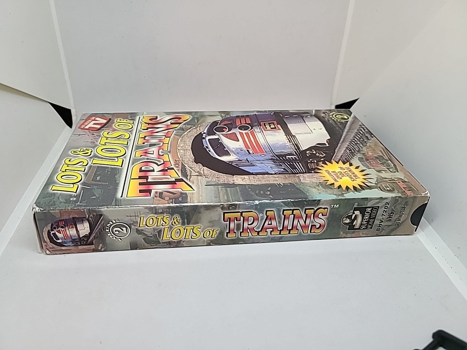 LOTS & LOTS OF TRAINS - VOLUME 2 - AS SEEN ON TV - VHS TAPE | eBay