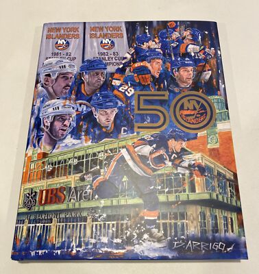 NHL New York Islanders 50th Anniversary Commemorative Coffee Table Book ...