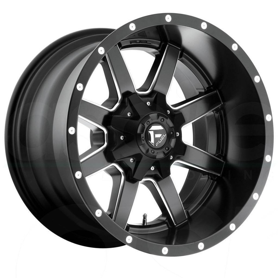 Fuel D610 Maverick 20x9 6x135/6x5.5/6x139.7 20 Gloss Black Milled ...