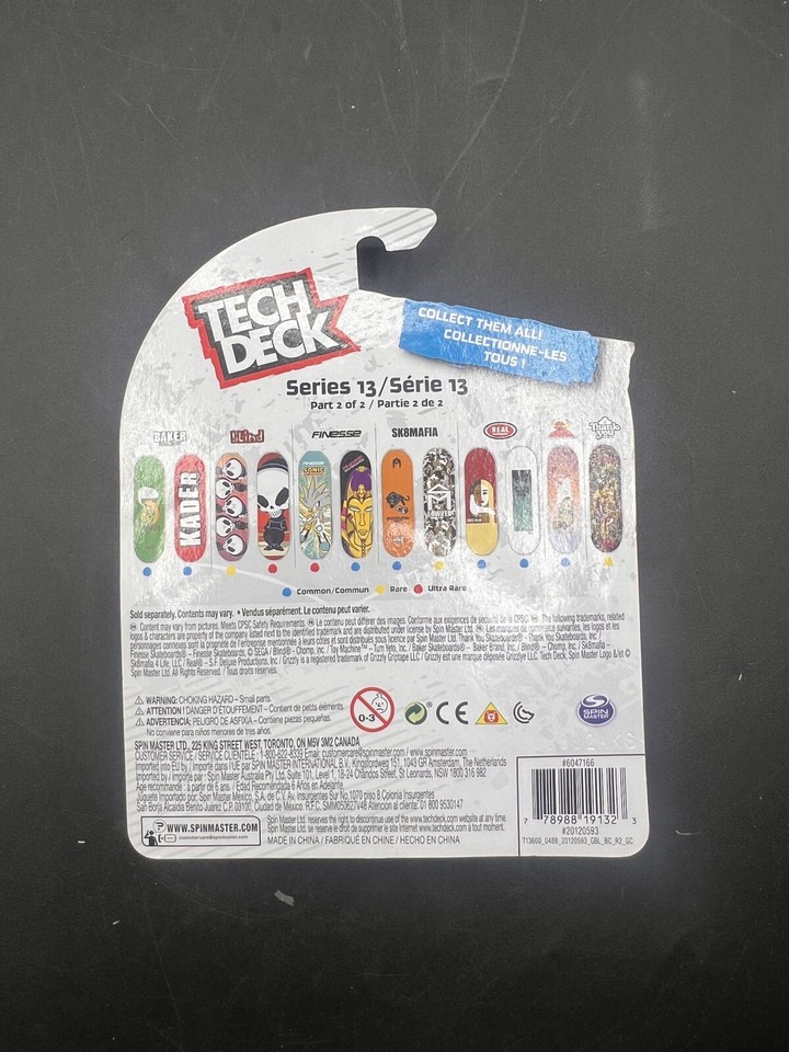 Tech Deck Series 13 Part 2 2020 Skate Fingerboard Baker Reynolds New ...