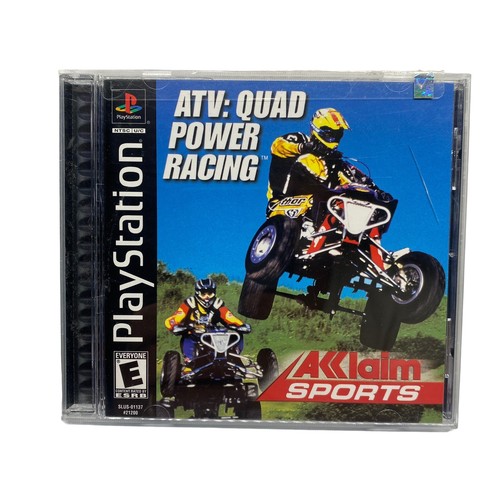 ATV: Quad Power Racing (Sony PlayStation 1 PS1, 2000) Complete Manual ...