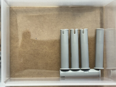 LEGO Parts - Light Bluish Gray Technic, Pin 3L with Stop - No 77765 ...