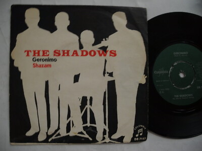 SHADOWS Geronimo / Shazam 45 7" single 1963 Sweden EX | eBay