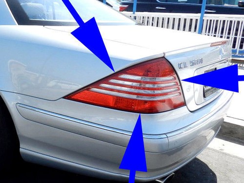 Mercedes C215 CL-Class CL500 CL600 CL55 AMG Left Taillight Rear Lamp ...