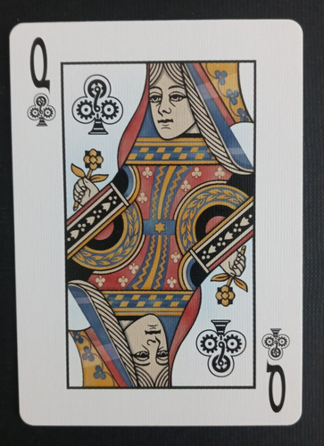 2016 Bicycle Flying Machines Playing Card Queen Clubs | eBay