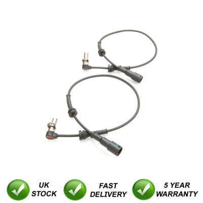2x ABS Wheel Speed Sensors Rear For Land Rover Discovery (1998-04) 4.0 ...