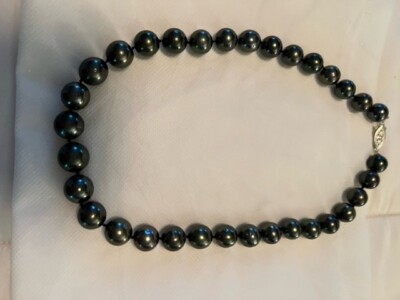 String of Black Pearls | eBay