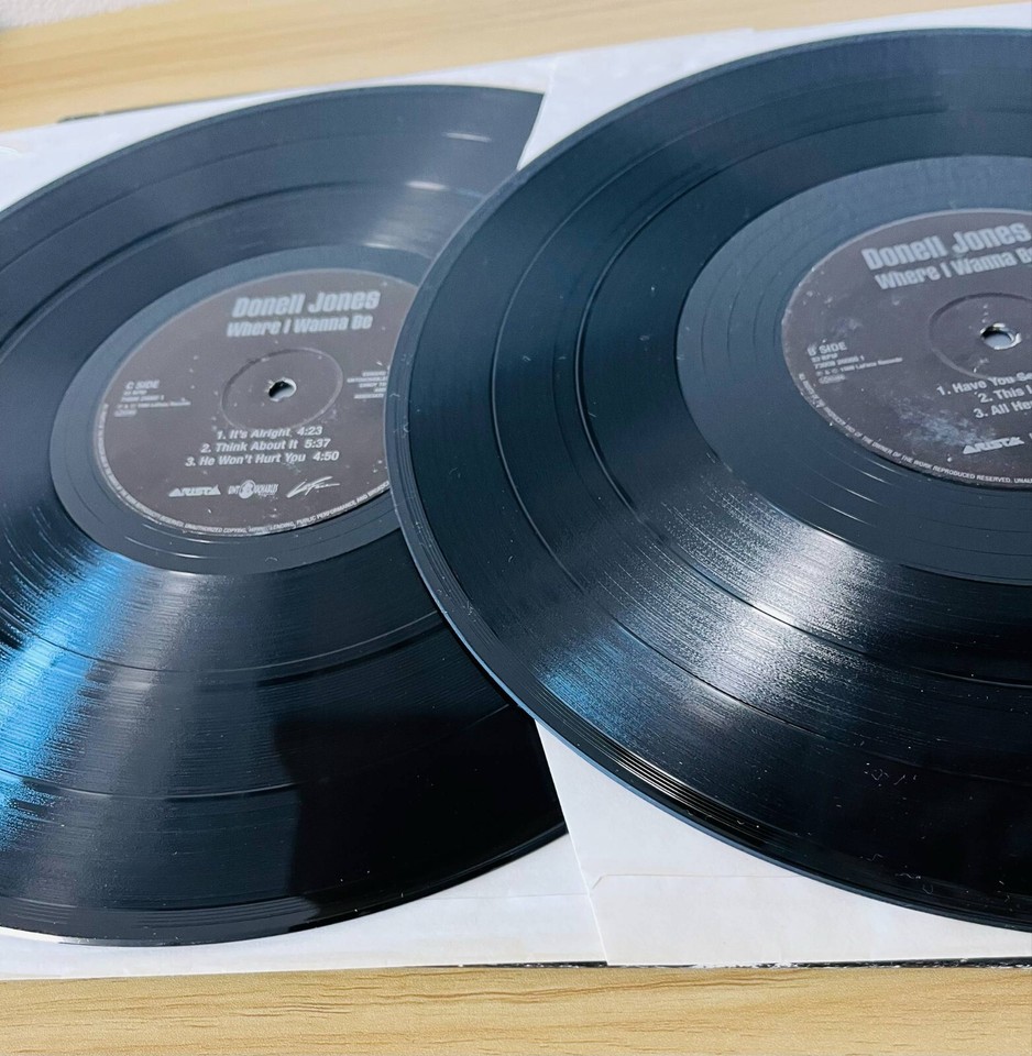 Donell Jones / Where I Wanna Be 1999 EU 2LP Vinyl LaFace Records ...