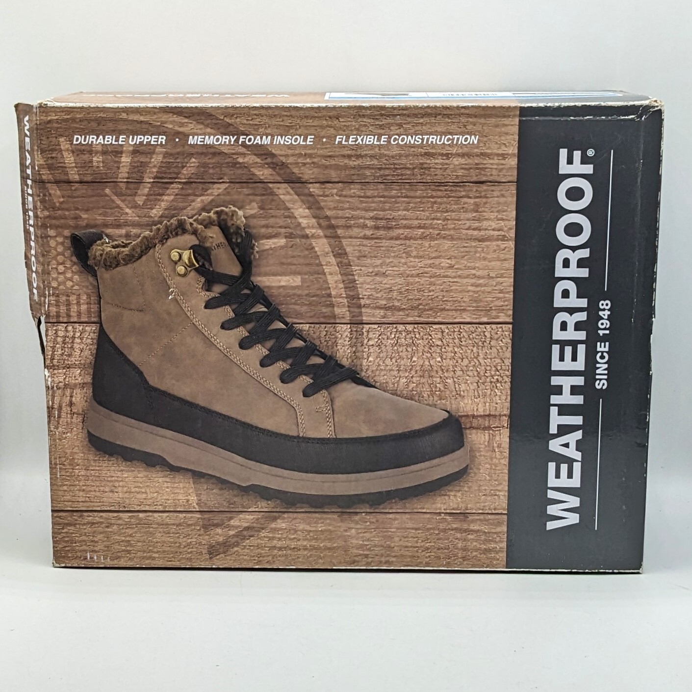Weatherproof “LogJam” Men’s Warm & Stylish, Lace-Up Sneaker Boots ...
