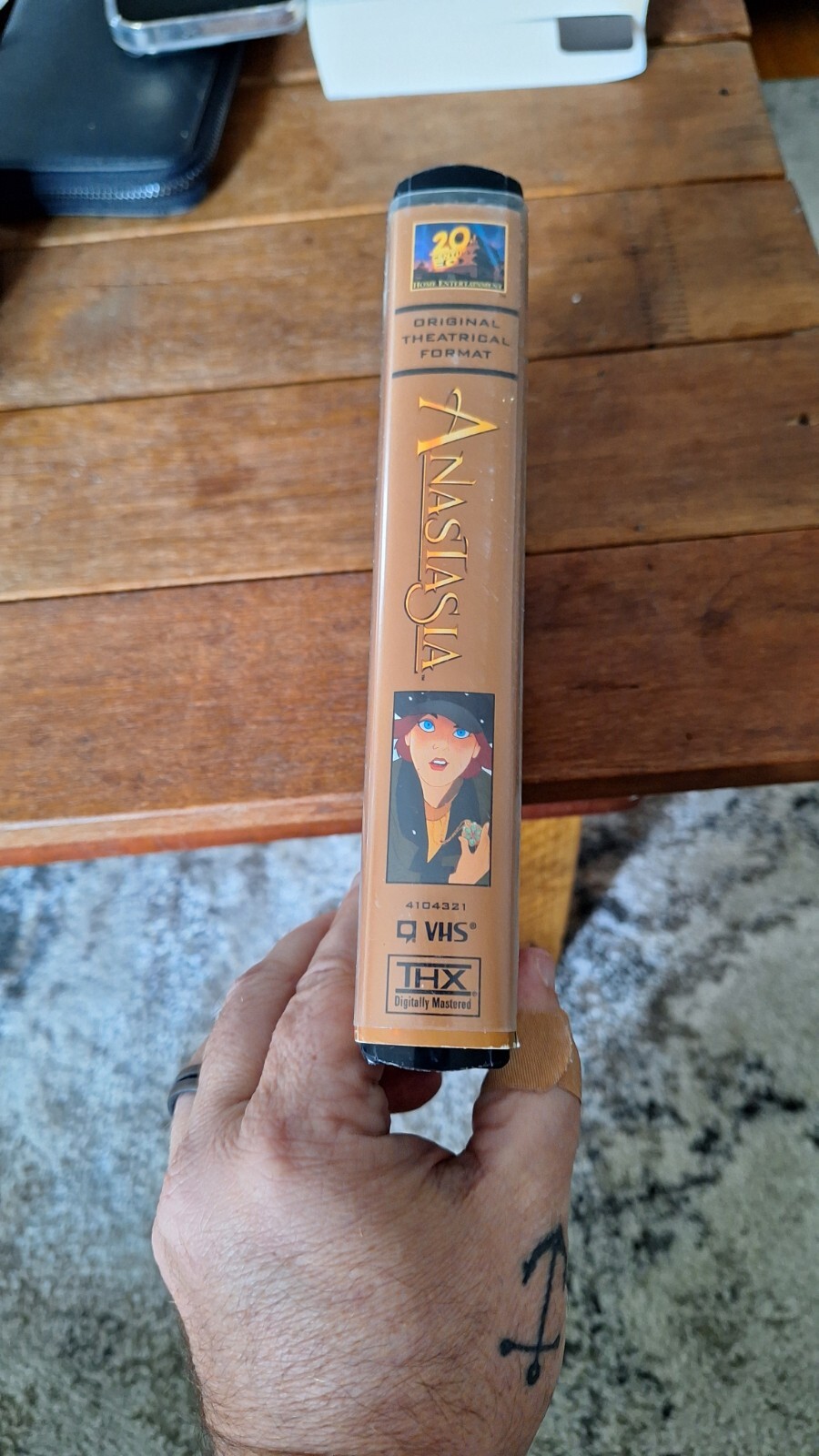 Anastasia RARE Widescreen Series VHS 20th Century Fox 1997 Meg Ryan ...