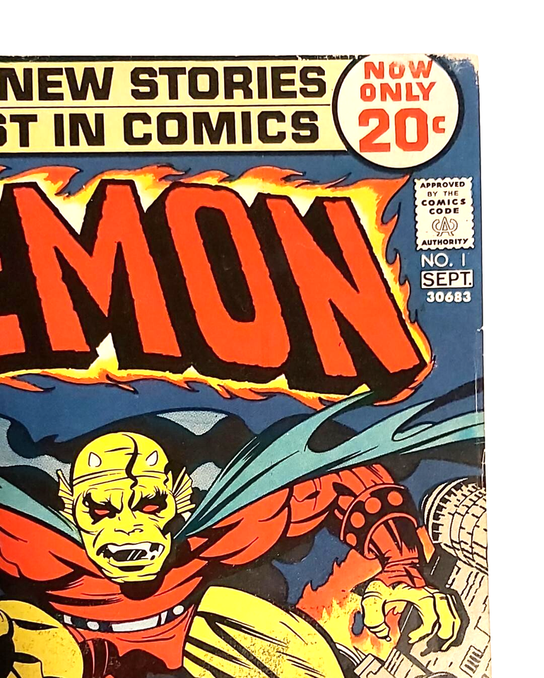 The Demon #1 / Origin & 1st Appearance / Jack Kirby / DC 1972 / FN (6.0 ...