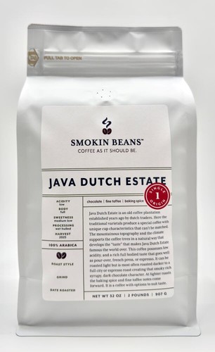 1-10lb Java Dutch Estate * Specialty Coffee * Order Today Roasted Today ...