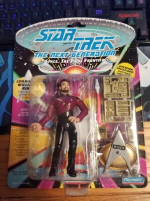 Star Trek The Next Generation Commander William T. Riker Figure 1992 | eBay