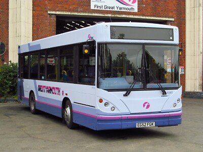 First Eastern Counties 43862 EG52FGK 6x4 Quality Bus Photo c | eBay UK