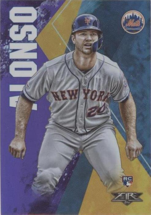 2019 Topps Fire - Pete Alonso #128 Purple /99 (RC) for sale online | eBay