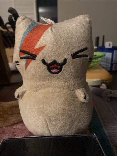 Kleptocats Bowie Plush 7 inches Hyperbeard Lightning Bolt (David Bowie ...