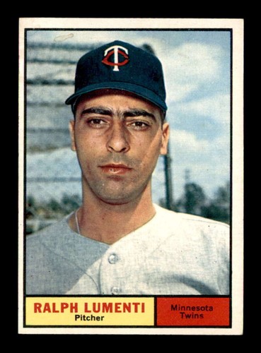 1961 Topps #469 Ralph Lumenti NM/NM+ X2868922 | eBay
