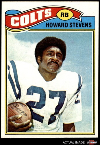 1977 Topps #328 Howard Stevens Colts Louisville / Randolph-Macon Colle ...