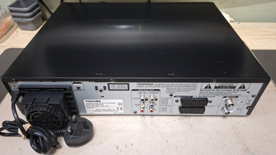 Toshiba RDXV60 Copy VHS to DVD Recorder 320GB Hard Drive with Remote ...